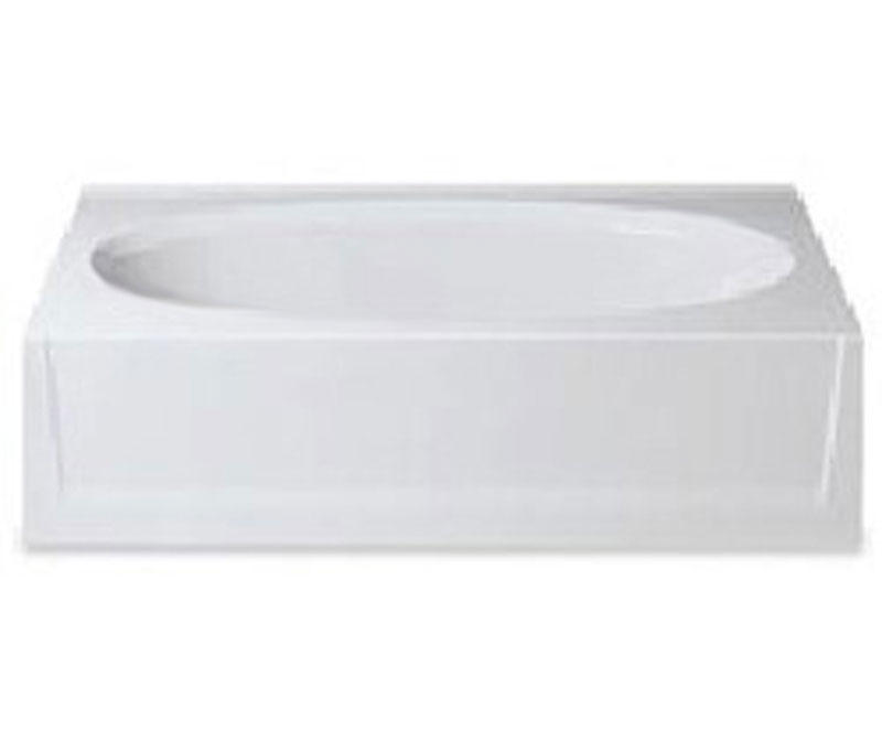 2603OSN 60 x 36 AcrylX Alcove Right-Hand Drain Bathtub in Sterling ...