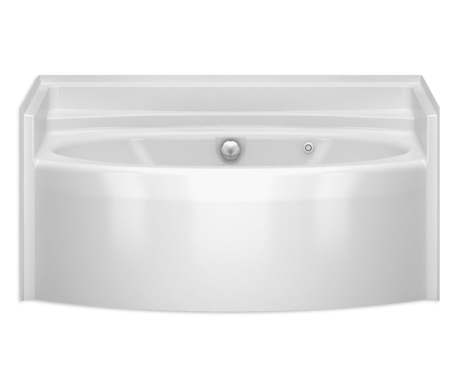 6042BWC 60 x 34 AcrylX Alcove Center Drain Bathtub in Sandbar | Bathtub ...