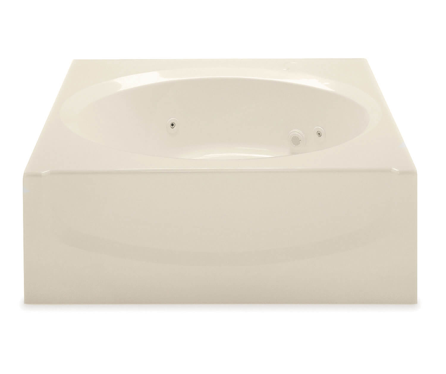 Alana II 60 x 42 AcrylX Alcove Right-Hand Drain Bathtub in Almond ...