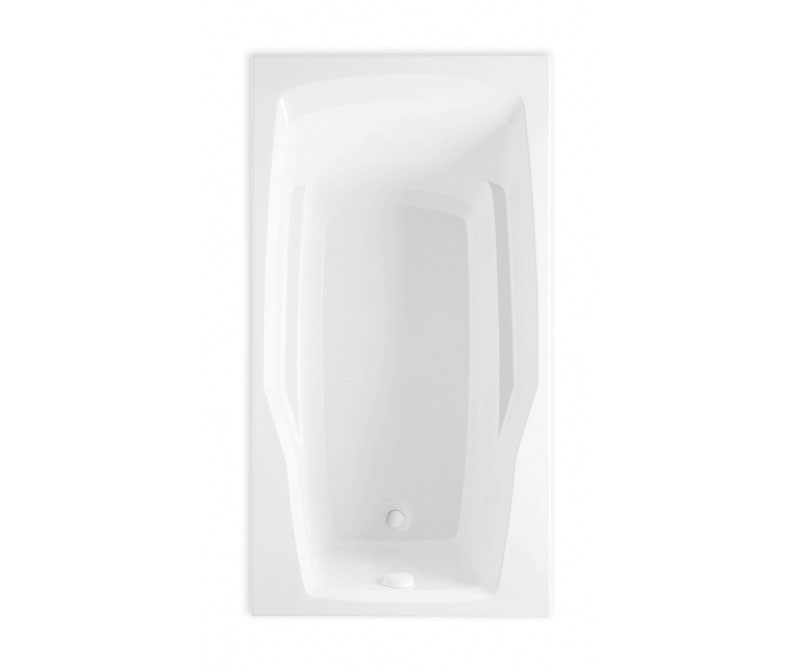 Derby 1X 60 x 32 Acrylic Drop-in Universal Drain Bathtub in White ...
