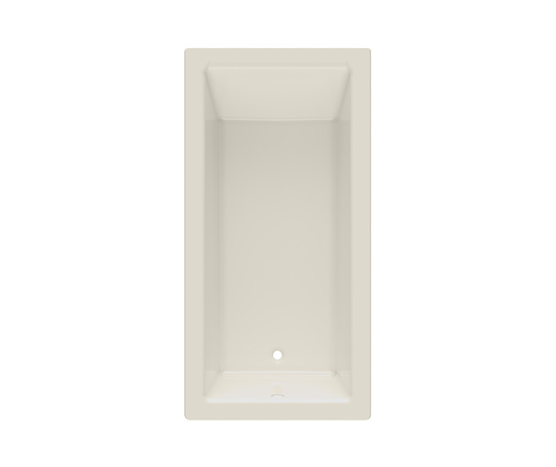 W7236DMIN 72 x 36 AcrylX Drop-in Universal Drain Bathtub in Biscuit ...