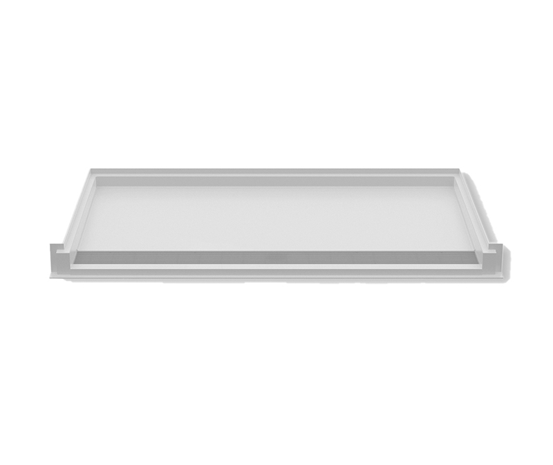 F6034CTRPAN 60 x 34 AcrylX Alcove Front-Center Drain Shower Base in ...