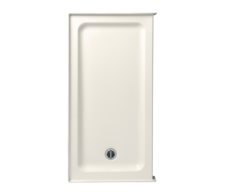 W6032ABL/R 60 x 32 Acrylic Alcove Right-Hand Drain Shower Base in ...