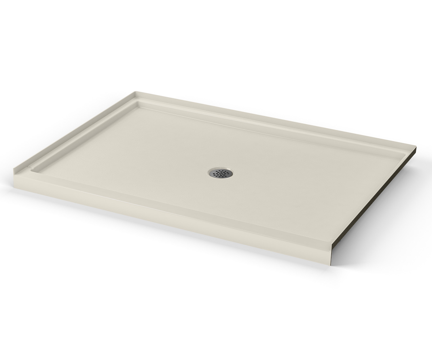 Icon SB6042 AcrylX Alcove Center Drain Shower Base in Biscuit | Shower ...