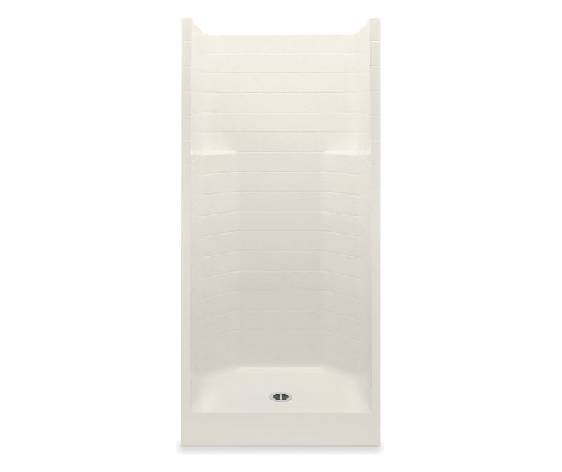 1363CTM AFR 36 x 36 AcrylX Alcove Center Drain One-Piece Shower in ...