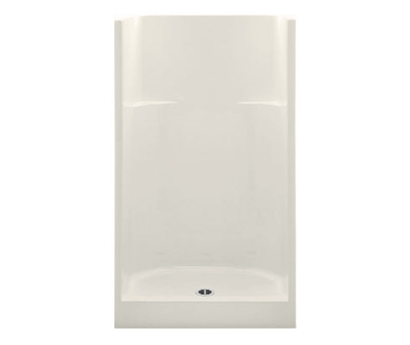 1423CM AFR 42 x 34 AcrylX Alcove Center Drain One-Piece Shower in ...