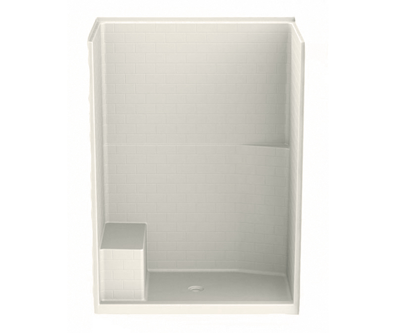 16034STTS 60 x 34 AcrylX Alcove Center Drain One-Piece Shower in ...