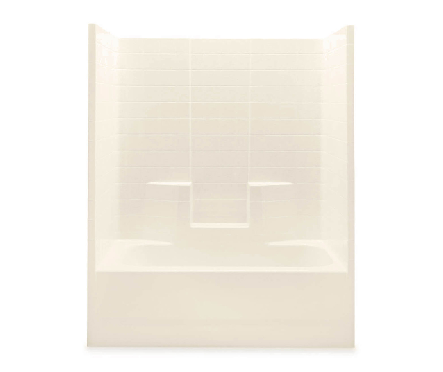 2603CTW 60 x 32 AcrylX Alcove Left-Hand Drain One-Piece Tub Shower in ...