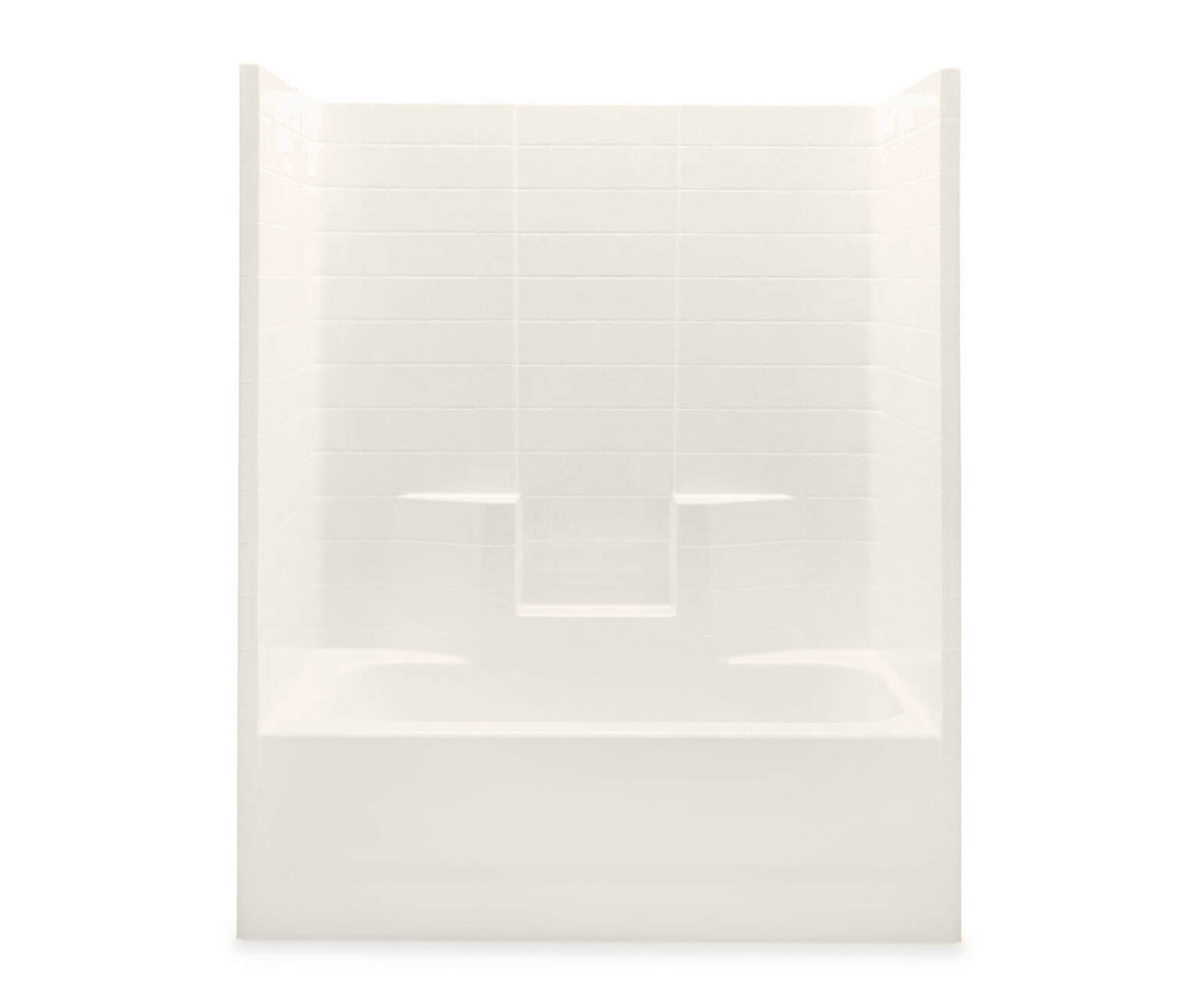 2603CTW 60 x 32 AcrylX Alcove Right-Hand Drain One-Piece Tub Shower in ...