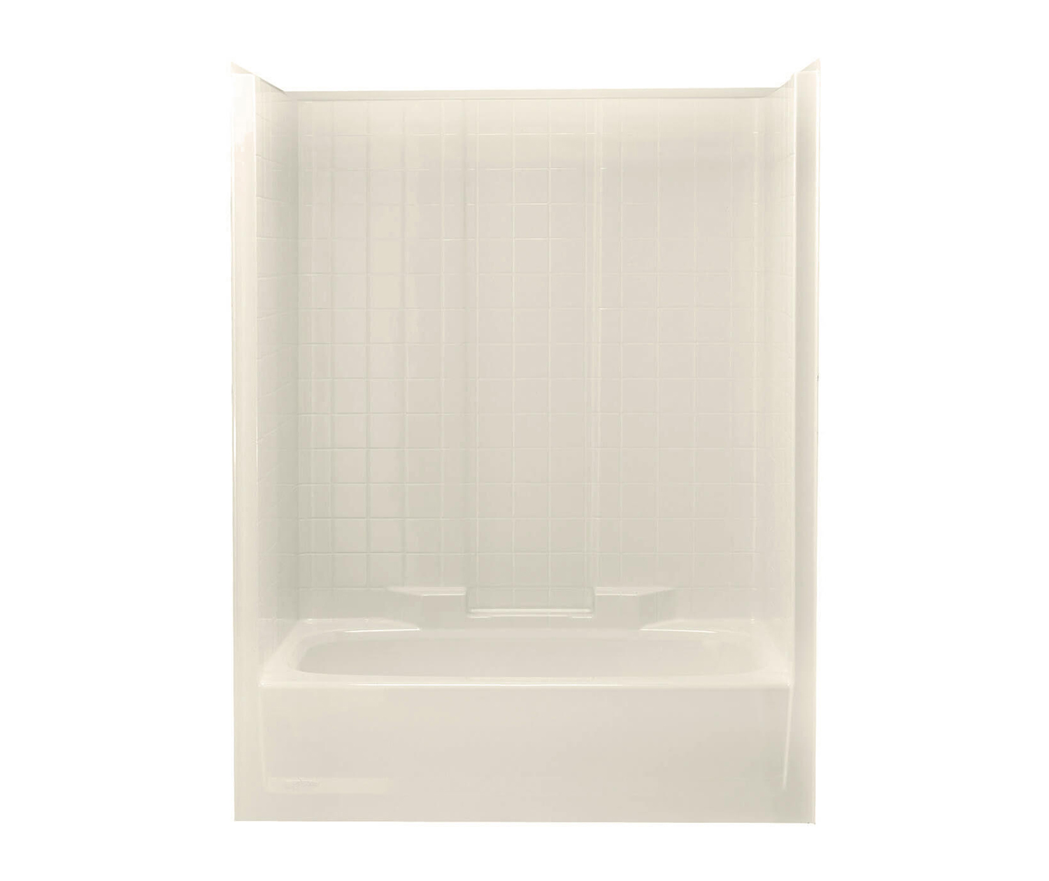 6036CTT 60 x 36 AcrylX Alcove Left-Hand Drain One-Piece Tub Shower in ...