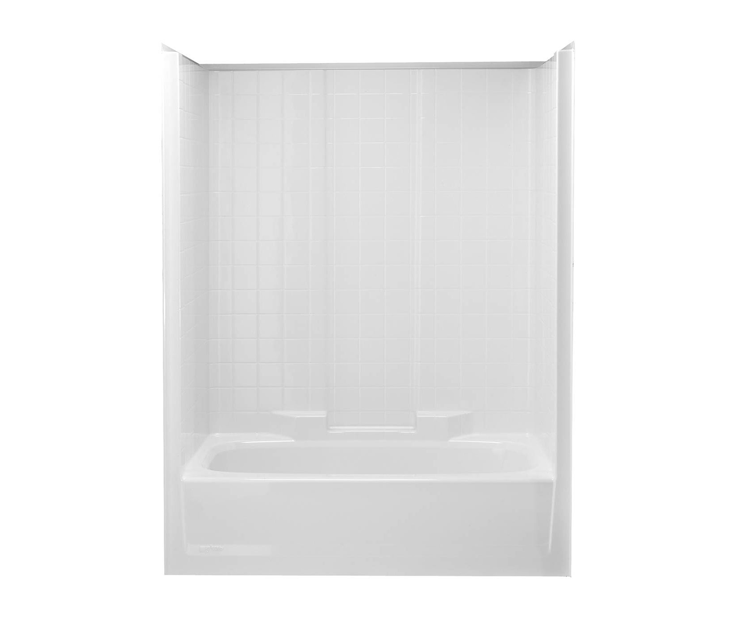 6036CTT 60 x 36 AcrylX Alcove Left-Hand Drain One-Piece Tub Shower in ...
